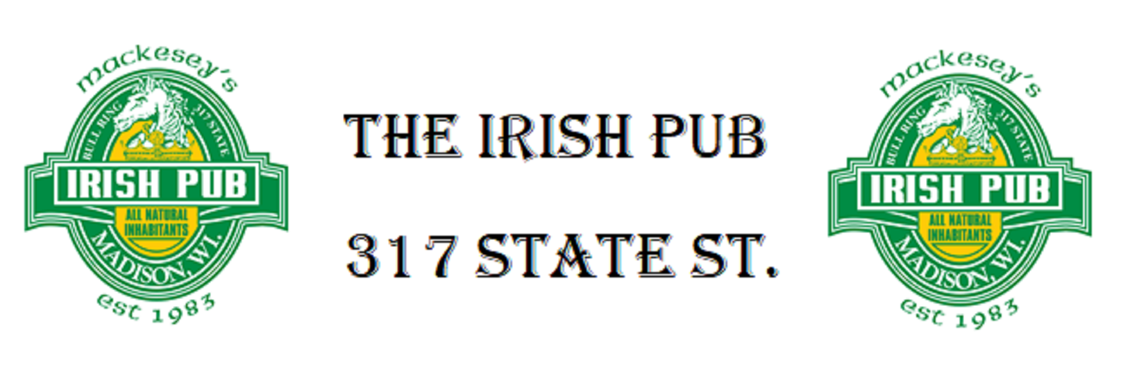 Nightly Drink Specials – The Irish Pub – 317 State St.